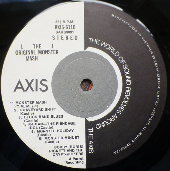 Buy Bobby (Boris) Pickett And The Crypt-Kickers : The Original Monster ...